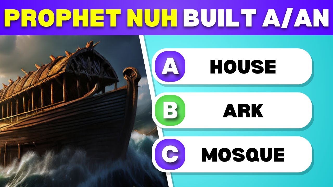 Prophet Nuh (AS) Quiz | Islamic Trivia - YouTube