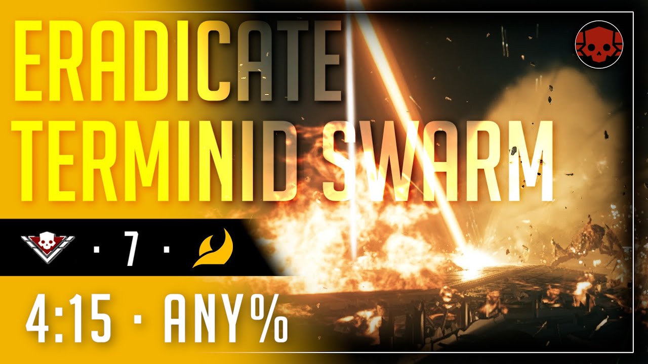 Helldivers 2 - 4m 15s Speedrun - Difficulty 7 - Eradicate Terminid ...