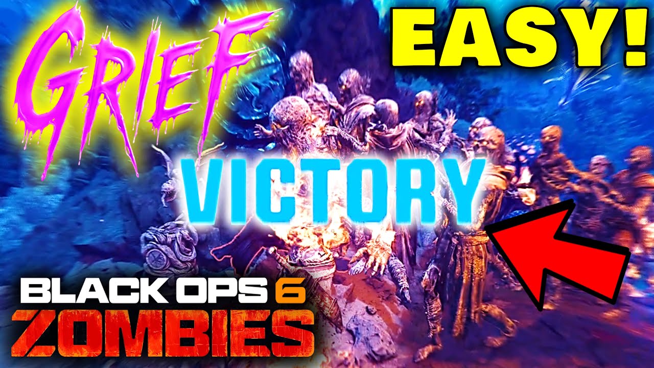 How to WIN in Grief Mode Strategy Guide! Black Ops 6 Zombies Grief ...
