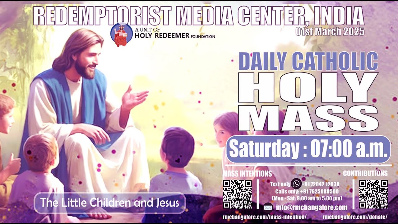 Catholic Holy Mass - 1st March, 2025 | Saturday - YouTube