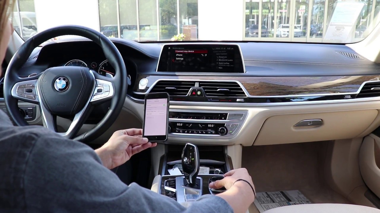 How to Pair your Phone to a BMW 7 Series - YouTube