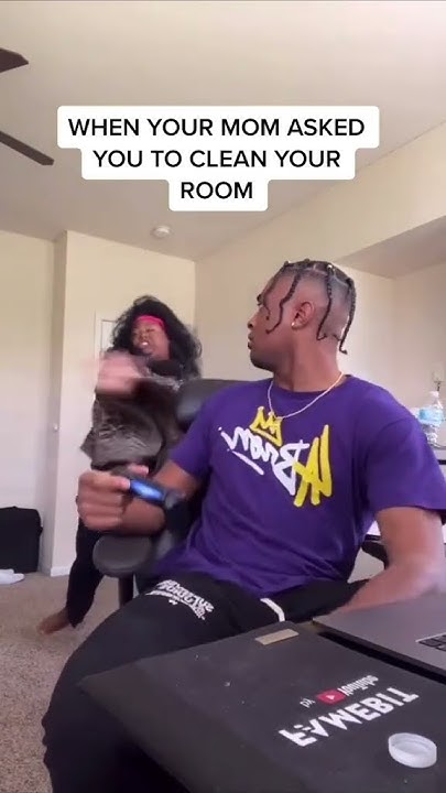 When your mom asked you to clean your room - YouTube