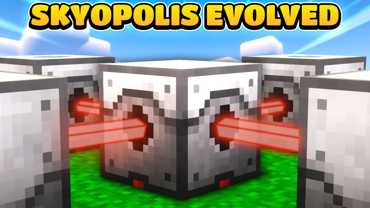 Minecraft Skyopolis Evolved #13 VOID Mining & SLIMY Ingots [Modded 1.21.1 Questing Skyblock ...