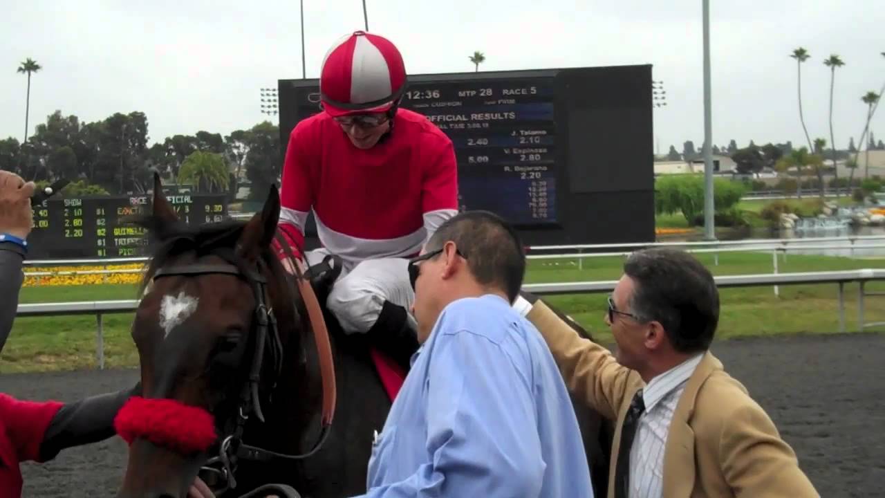 Tim Reavey and Joe Talamo after Acclamation wins the Charles Wittingham ...