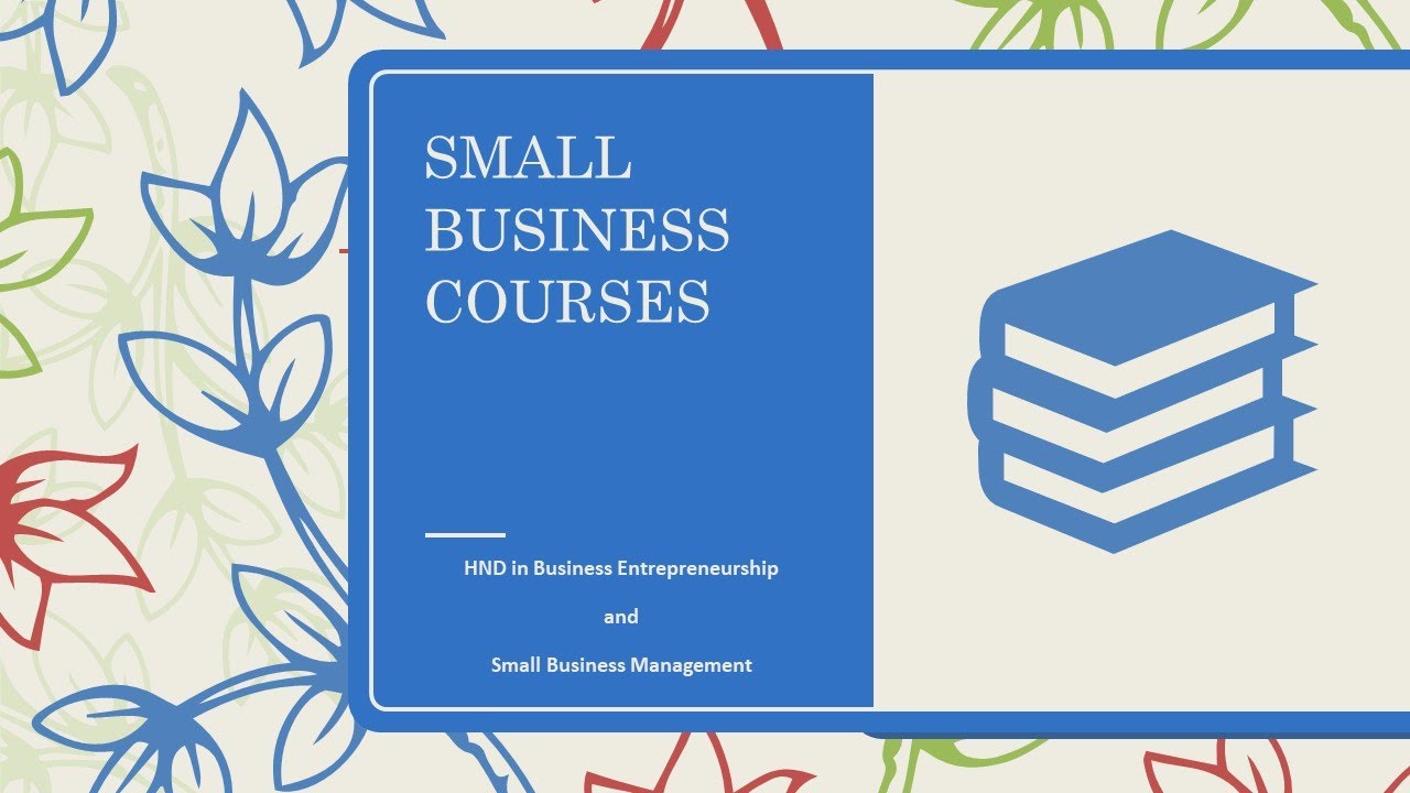 Small Business Courses - YouTube