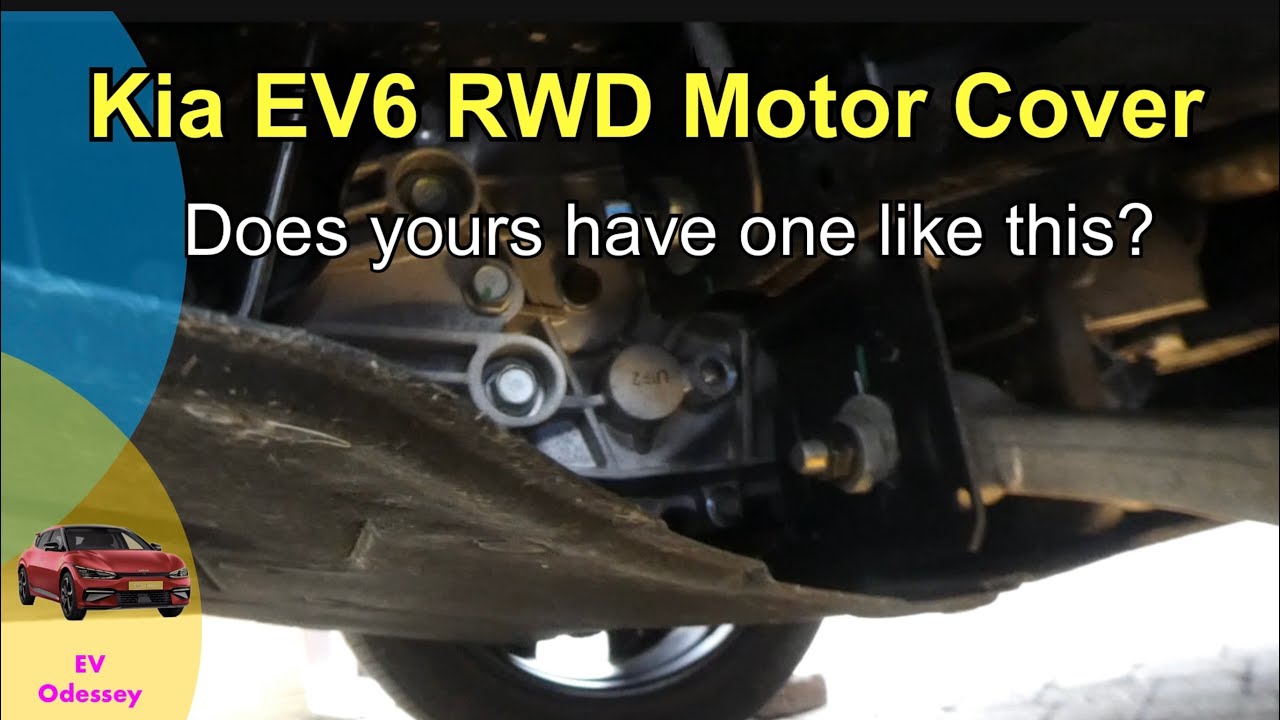 Kia EV6 RWD Motor Cover - Do all EV6 have this cover? - YouTube