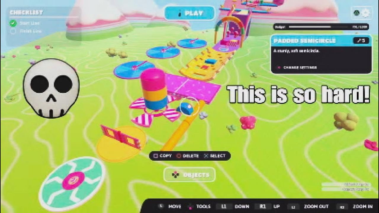 FALL GUYS CREATIVE! I MADE SUCH A HARD MAP!!! - YouTube