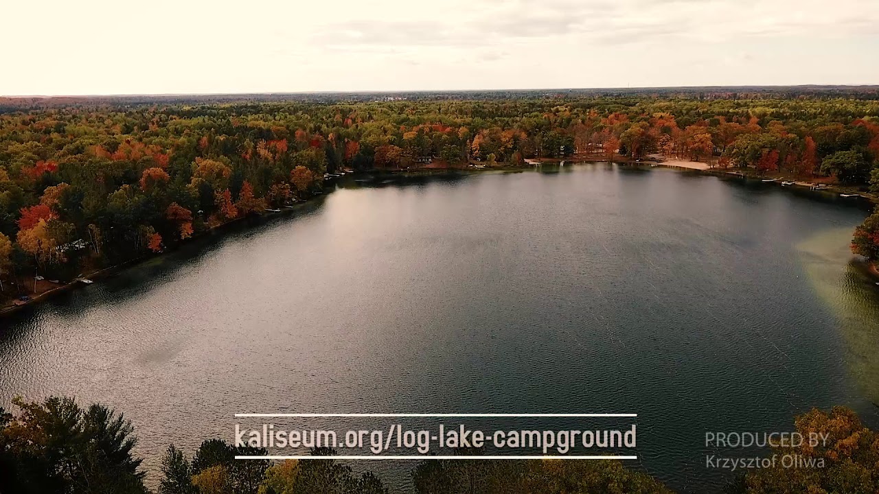 Log Lake Camgrounds, Kalkaska MI - YouTube