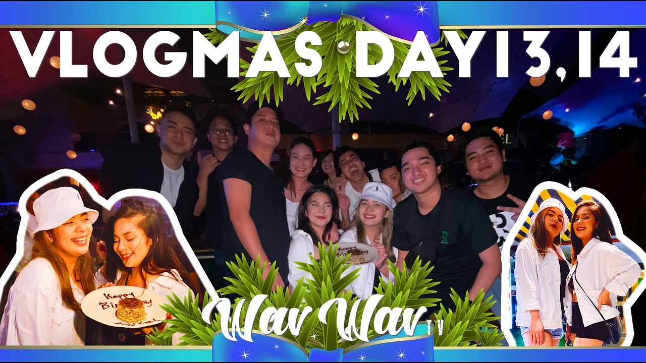 VLOGMAS DAY 13 & 14: Nightlife at The Island BGC 🎄💙 ️ | WAVWAVTV - YouTube