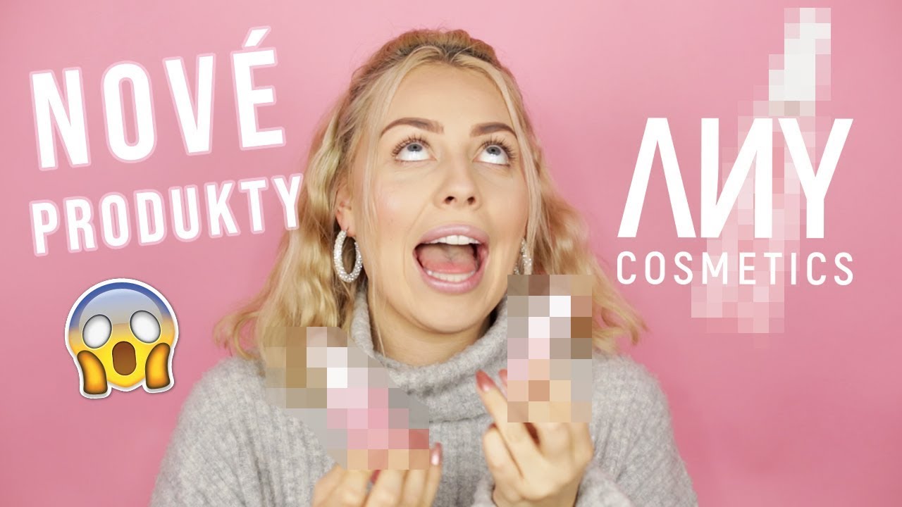 Mám nové produkty ANY COSMETICS - YouTube