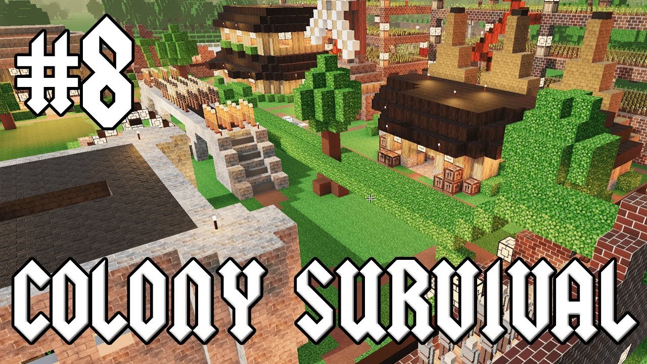 Colony Survival #8 - Changing up our Defenses - YouTube