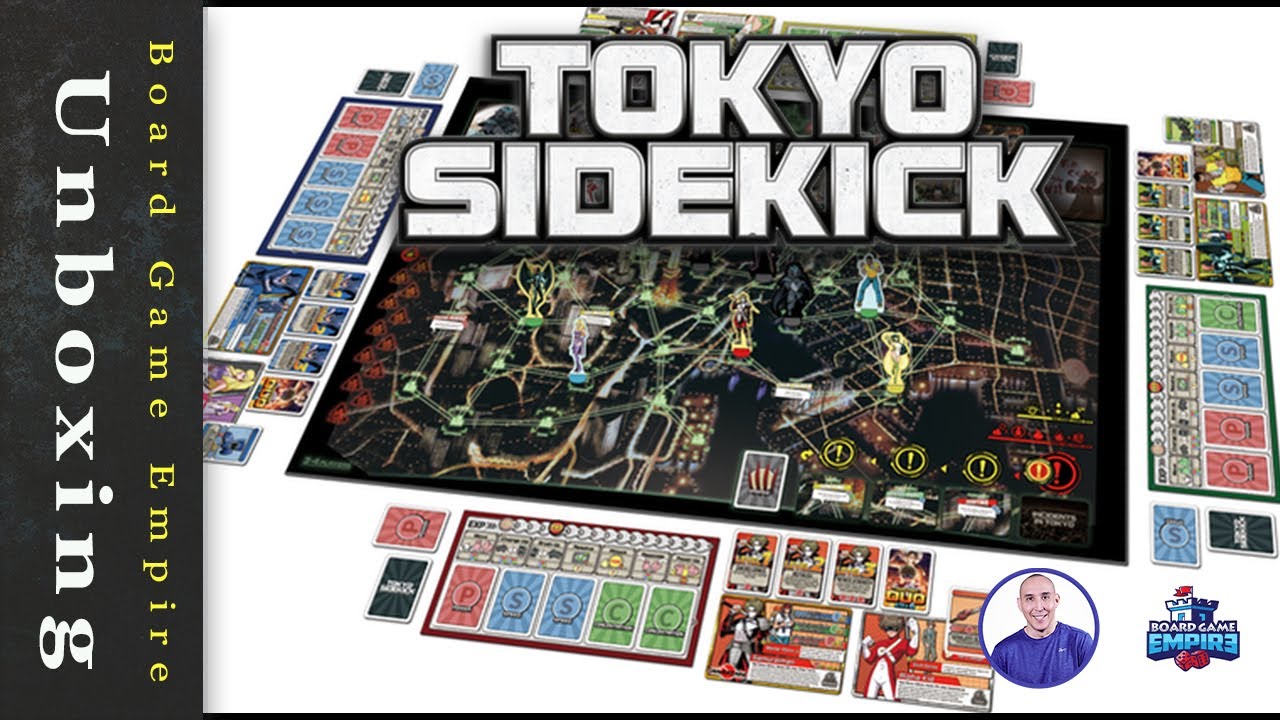 Tokyo Sidekick Unboxing - Japanime Games - YouTube