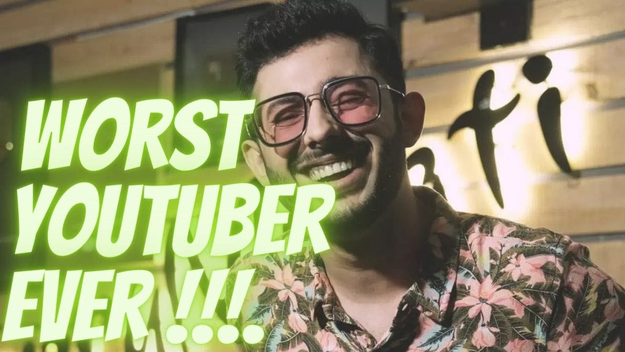WORST YOUTUBER EVER..... - YouTube