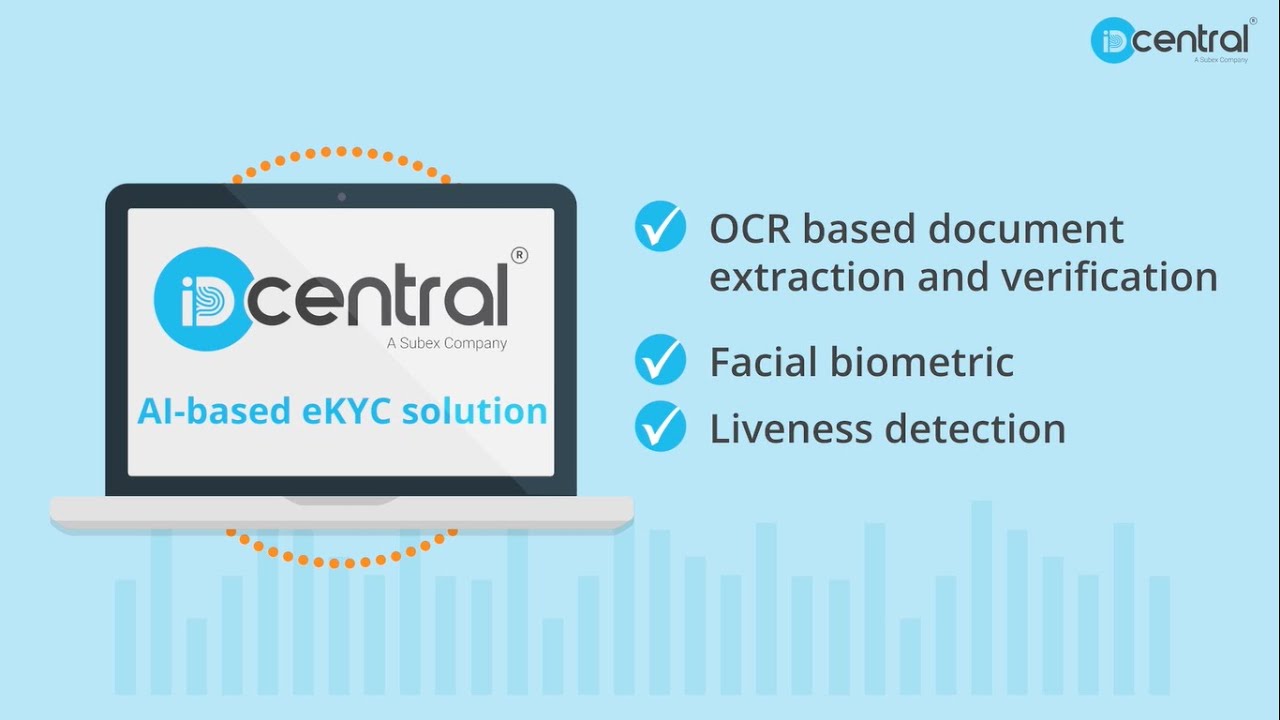 IDcentral : Digital Onboarding solution | e-KYC | ID Verification | OCR | Facial Biometric - YouTube