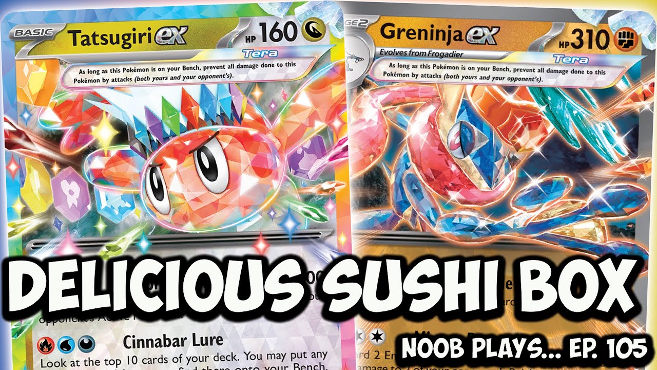 Noob Plays... Tatsugiri ex - Get ALL the Stage 2s FAST! | Pokémon TCG ...