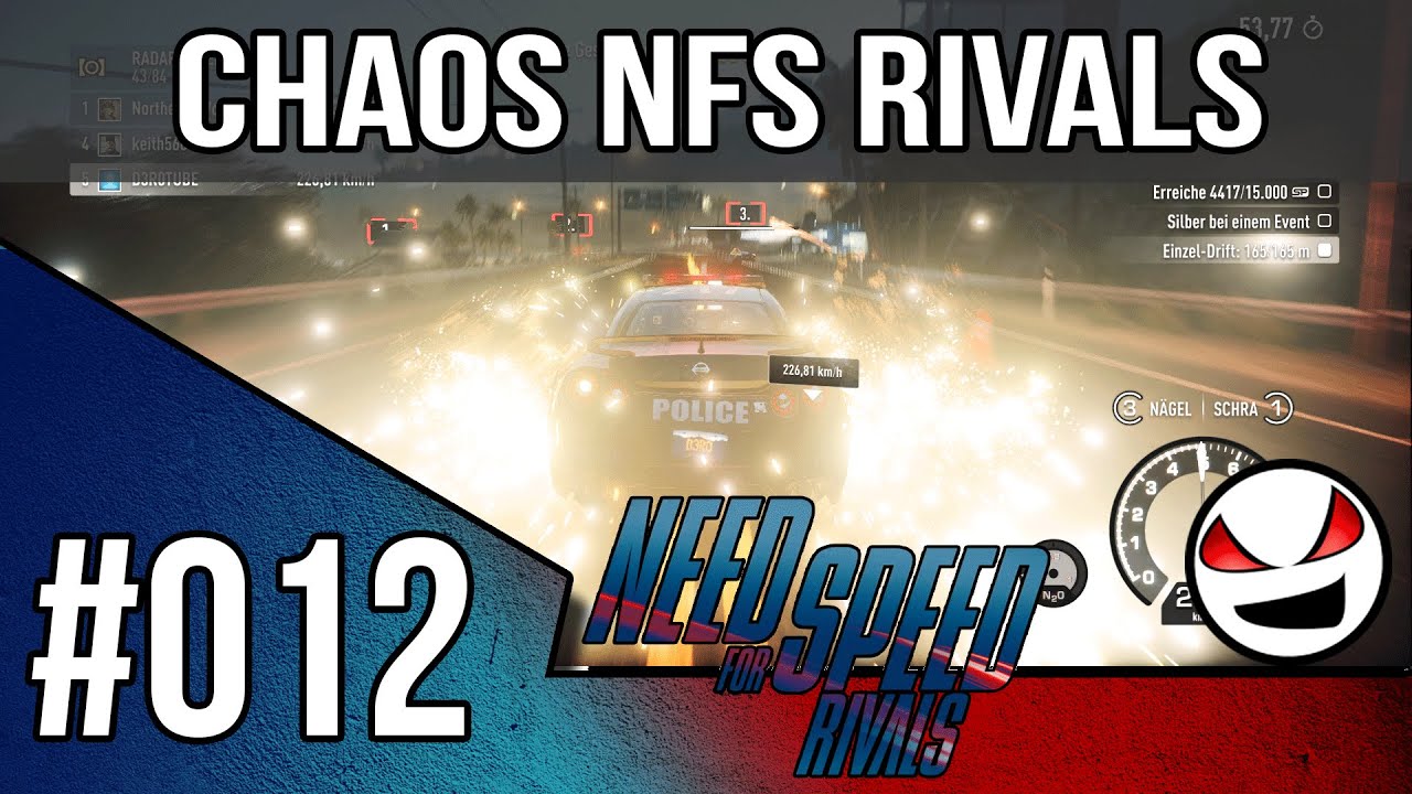 Let's Play NFS Rivals | ACTION, CHAOS, CRASHES! #012 - YouTube