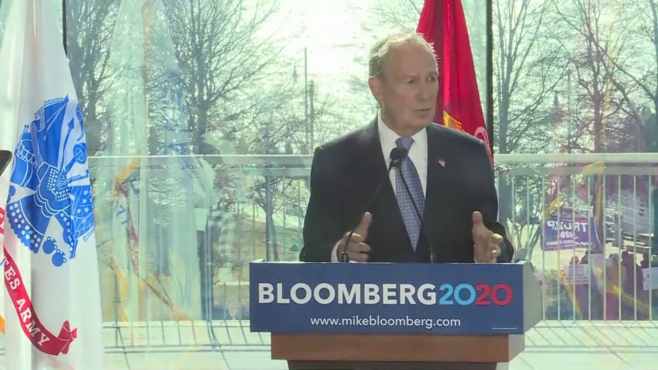 Full speech: Mike Bloomberg campaigns in Norfolk in Feb. 2020 - YouTube