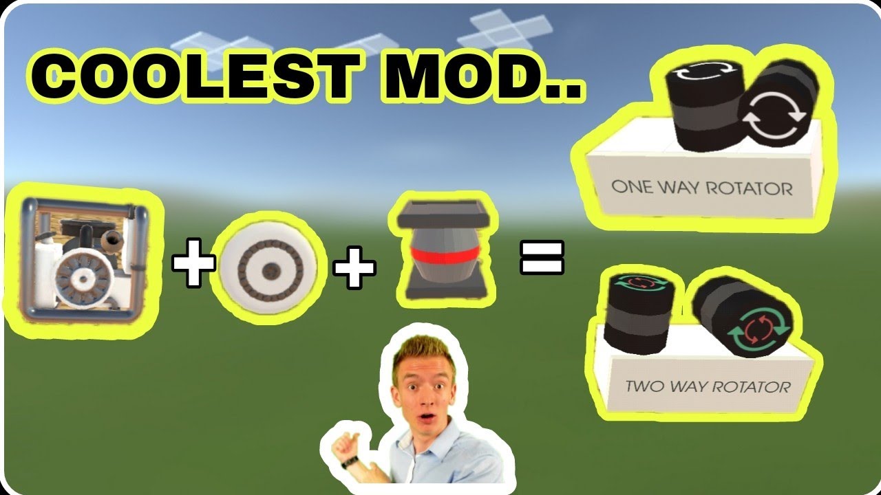 New mod | One and two way rotator | evertech sandbox | latest mod ...