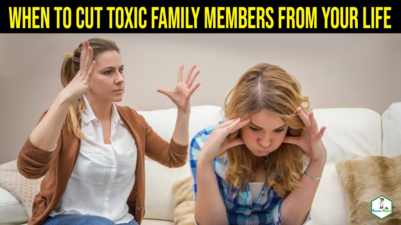 When to Cut Toxic Family Members from Your Life: The Signs You Can’t ...