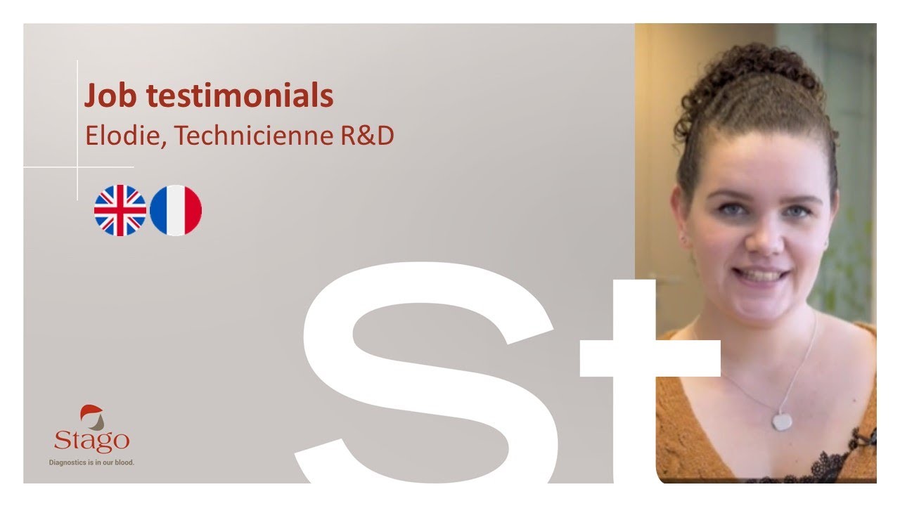 Job testimonial - Elodie, R&D technician (English subtitles) - YouTube