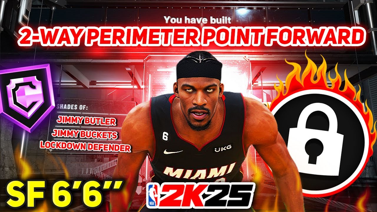 How To Make a “2-WAY PERIMETER POINT FORWARD” Build in NBA 2K25! The ...