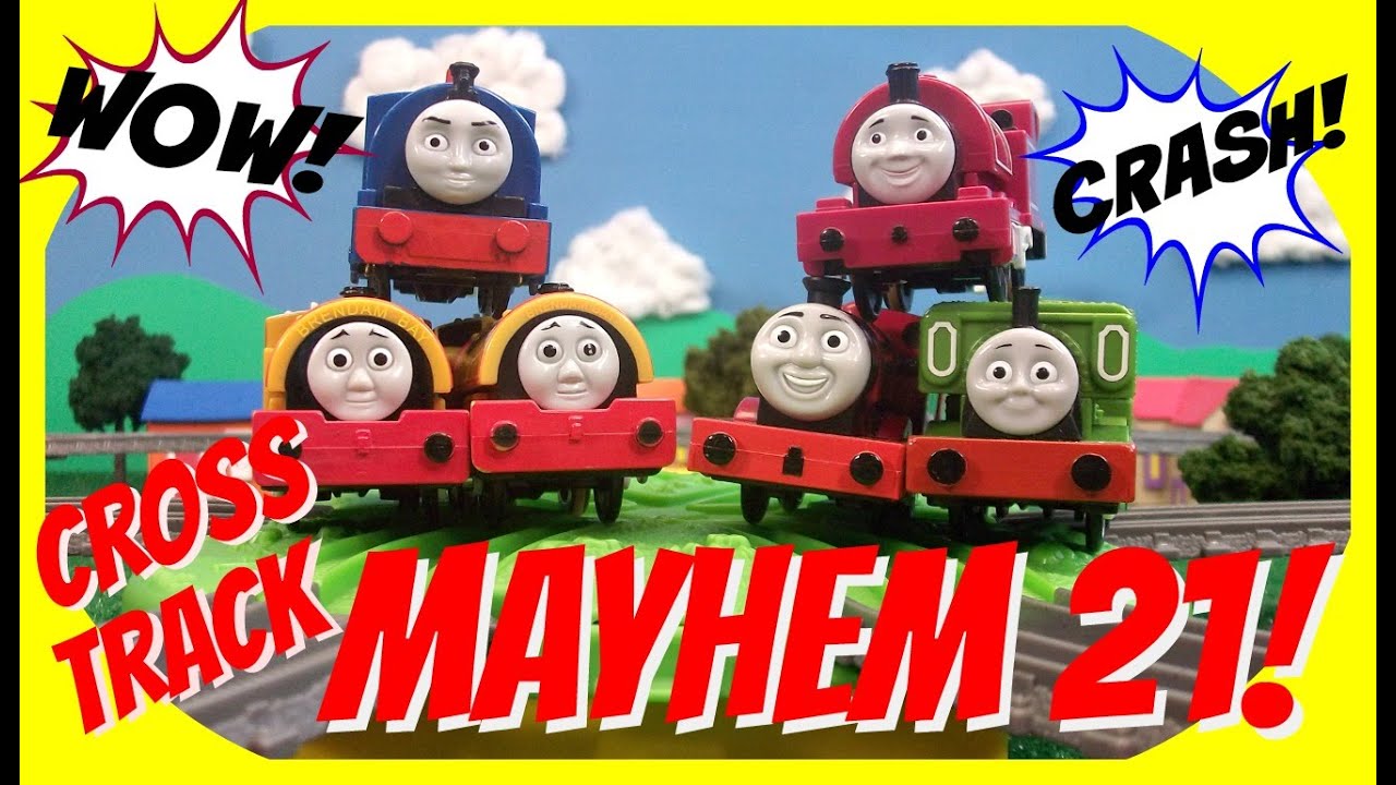 Cross Track Mayhem 21! Trackmaster Thomas and Friends Competition ...