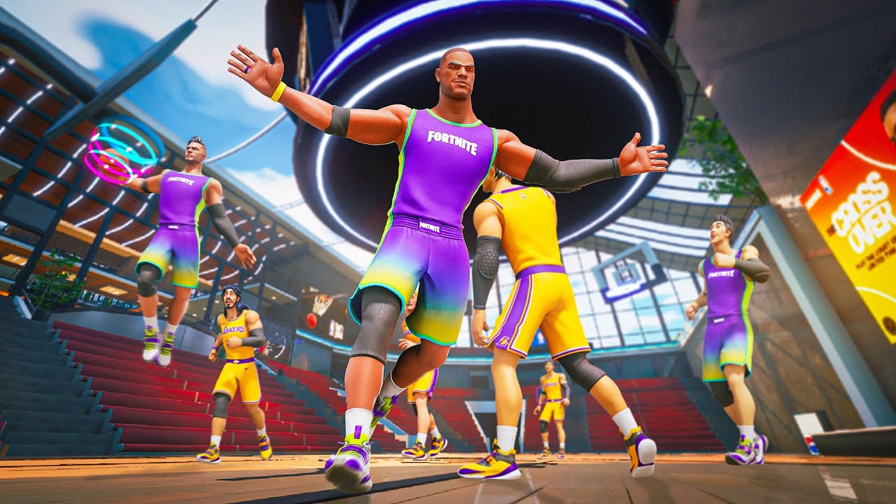 Building The NBA STADIUM in Fortnite Creative! - YouTube
