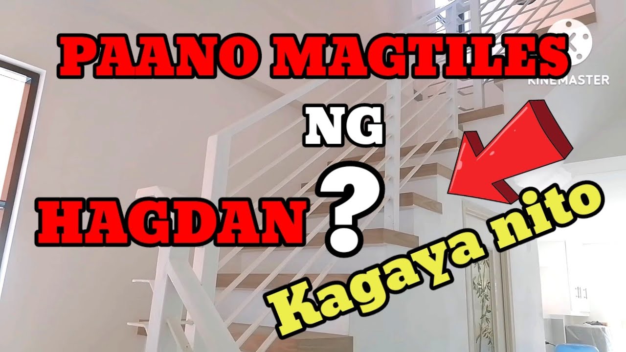 GUSTO MO BANG MAGING ELEGANTE ANG FINISH NG HAGDAN NA TILES NG ...