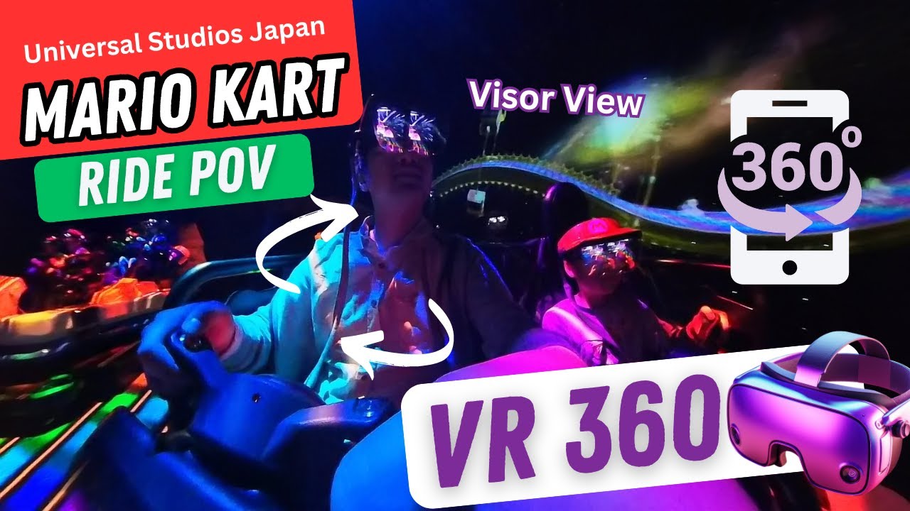 360 VR POV Mario Kart Koopa's Challenge - Full Ride at Super Nintendo ...