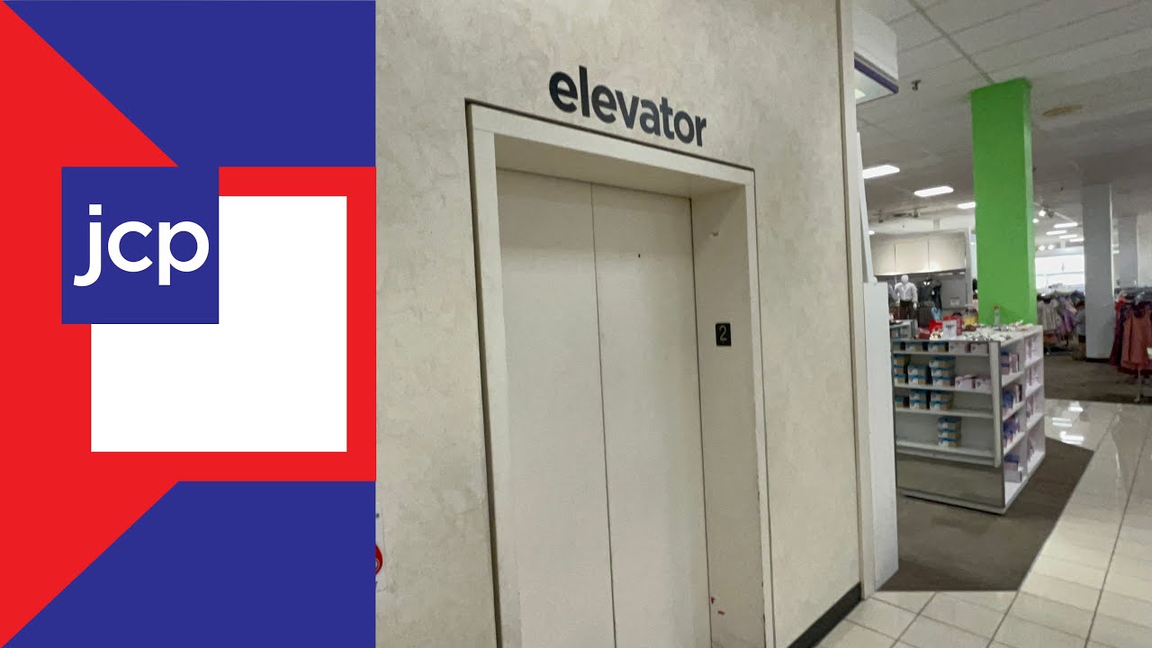 SLOW and GLITCHY slightly modernized Dover Hydraulic elevator at JCPenny, Florence mall, Ky ...