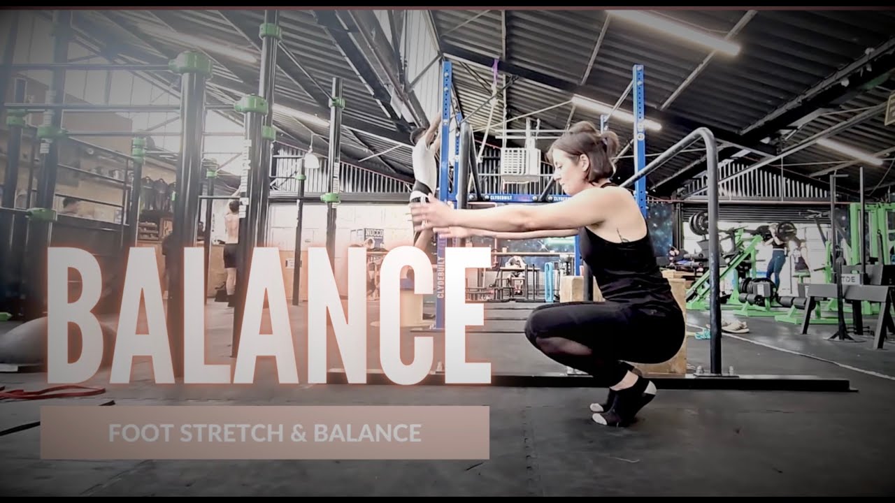 Foot Stretch (plus standing challenge) - YouTube