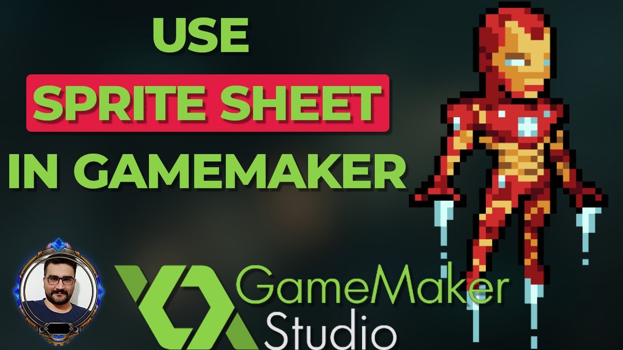 sprite sheet in gamemaker studio - YouTube