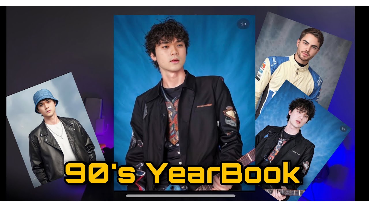 How To Edit Your 90s Yearbook Photos For A Retro Look! | tagalog ...