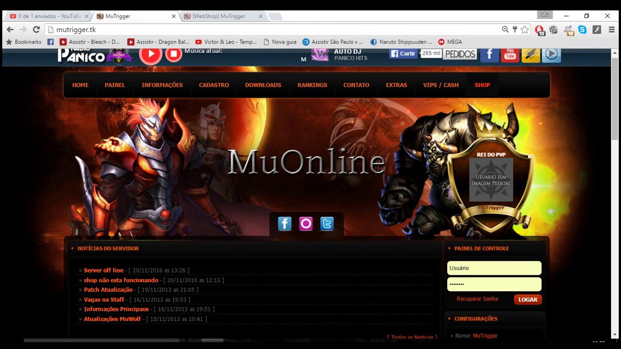 Mu CLASSICO 97+99 hard acumulativo -MUTRIGGER |1| - YouTube