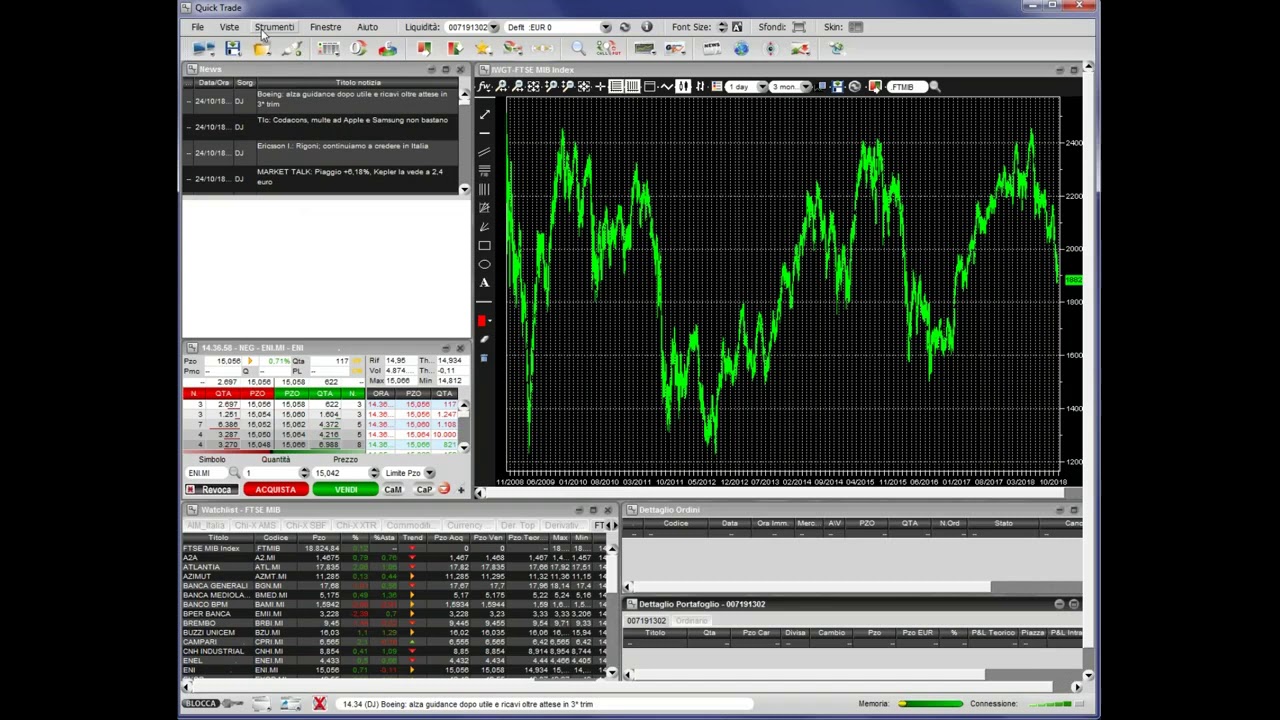 beeTrader - Collegamento ad IwBank - YouTube