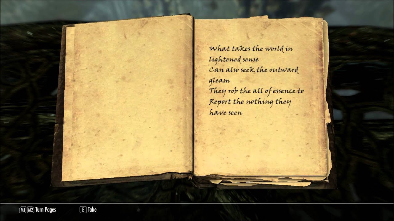 Let's Read On Apocrypha: Prying Orbs (Let's Read The Books of Skyrim ...
