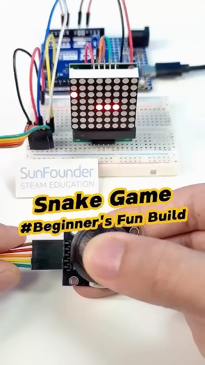 Classic Snake Game 🕹️ from Your Old Nokia 📱 to the LED Matrix with ...