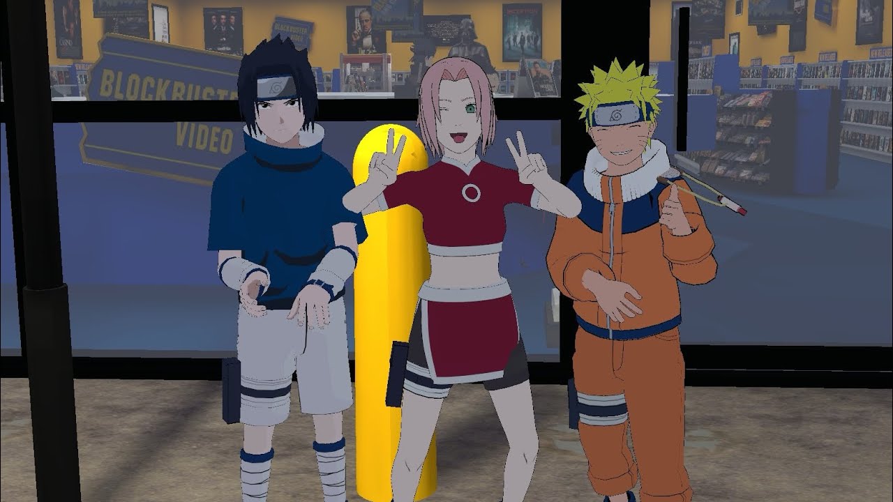 VRChat Naruto BlockBuster Adventure - YouTube
