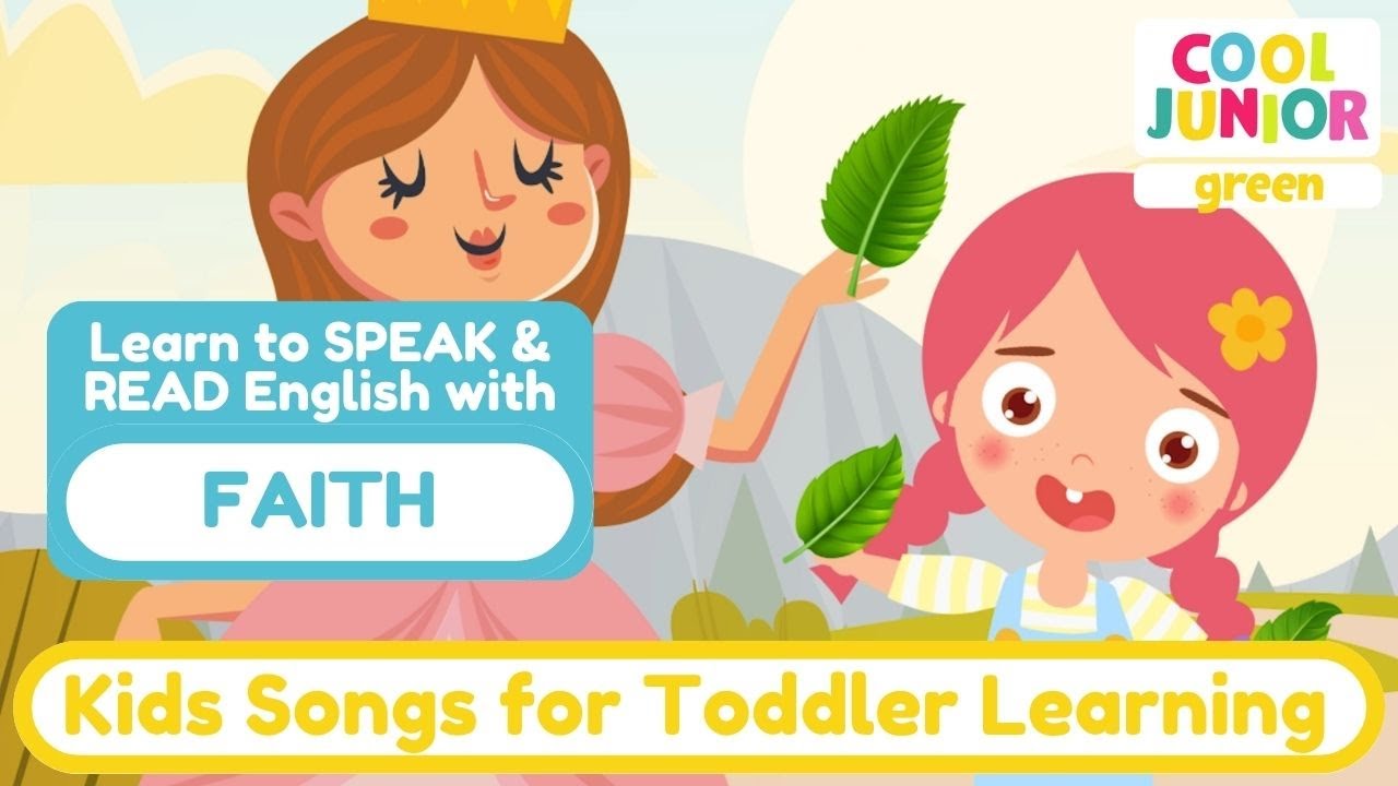 Learn English with Faith! | Preschool songs | Basic English vocabulary ...