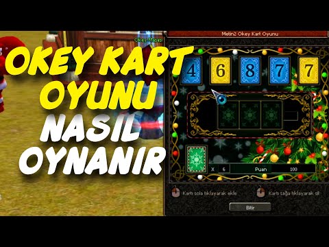 OKEY KART OYUNU NASIL OYNANIR (DETAYLI ANLATIM ) | Metin2 TR