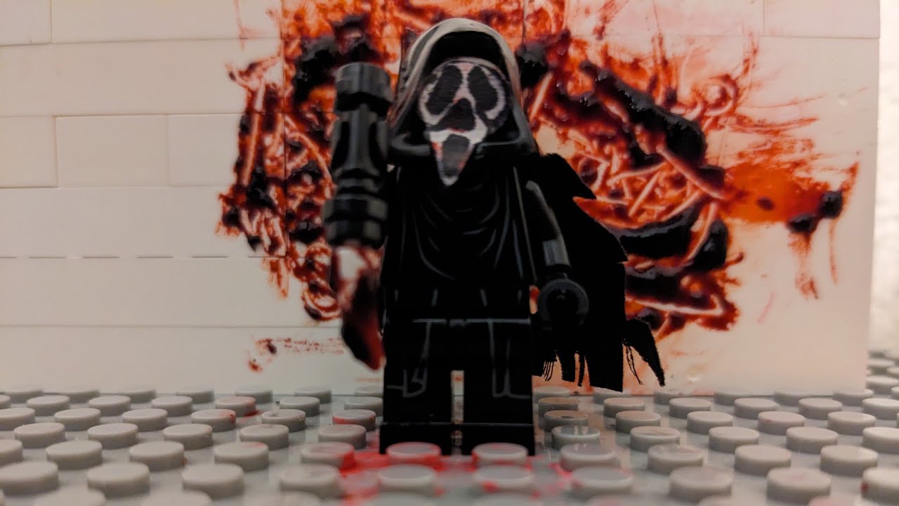 Ghostface attack. Scream in Lego. - YouTube