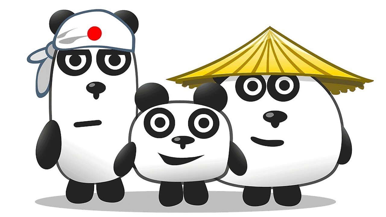 Три панды. Three pandas - YouTube