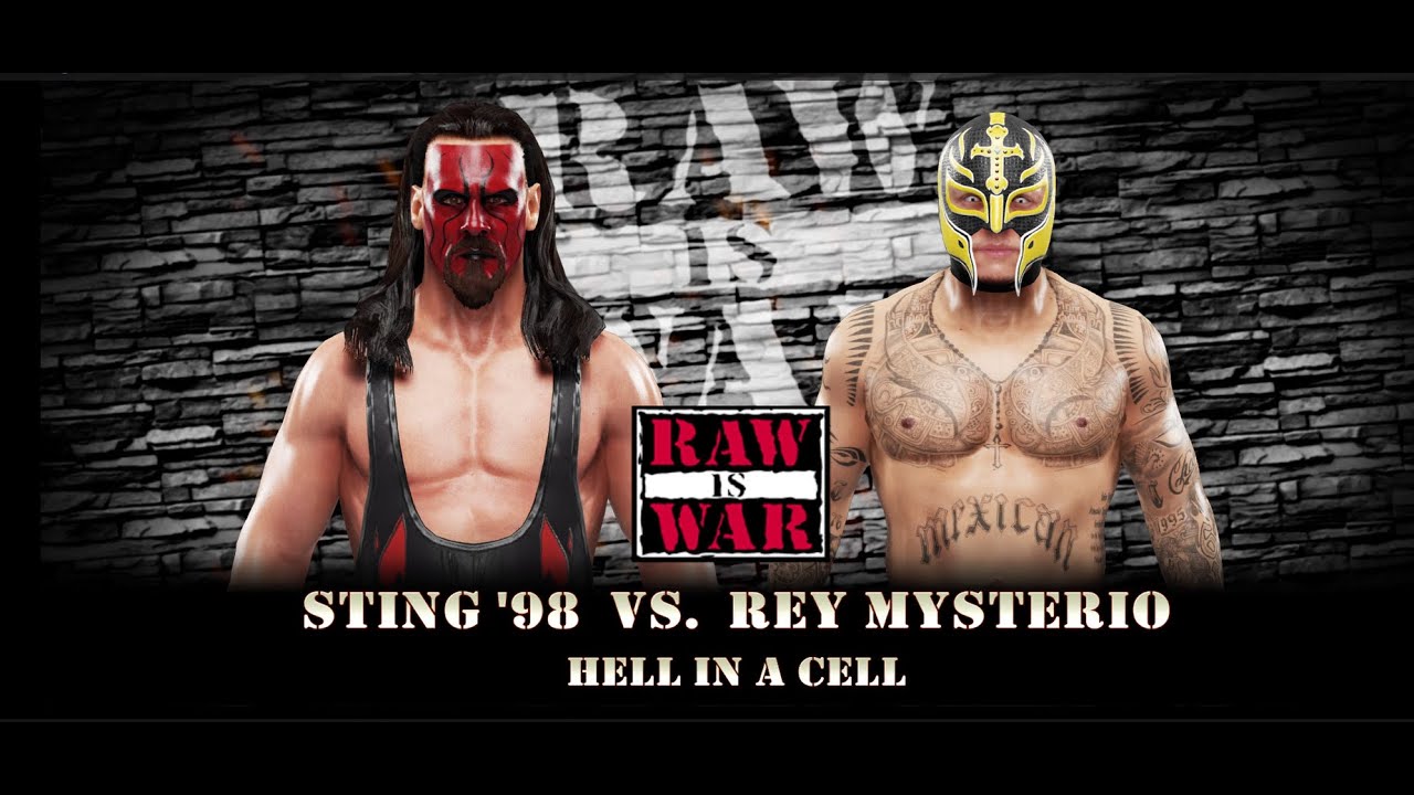 rey mysterio vs sting || hell in a cell || king of the ring || final ...