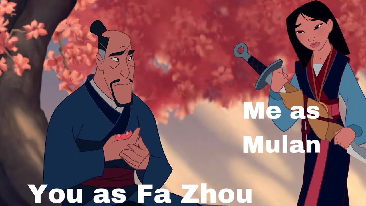 Mulan And Her Father Fa Zhou Fandub Ready - YouTube