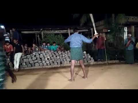 Karrasamu kathi samu dasara festival korlamanda mallibabu - YouTube