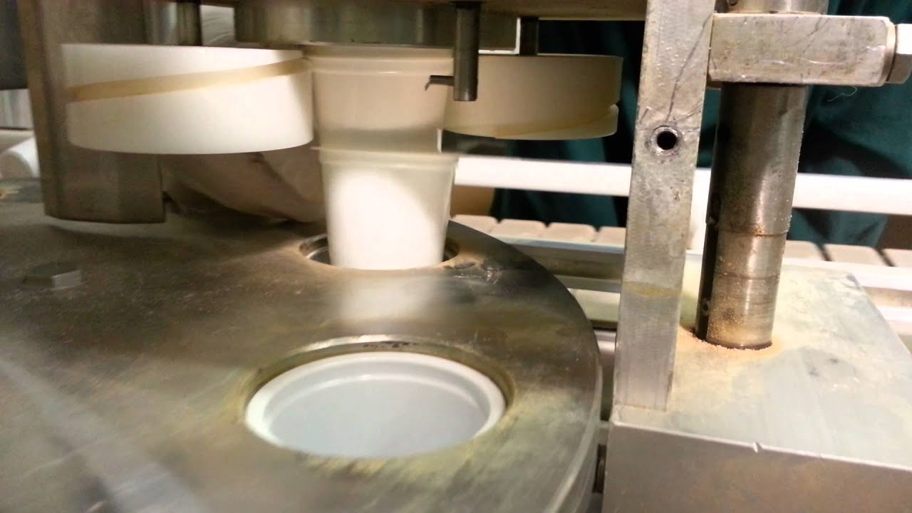 Cup static upon denesting - YouTube