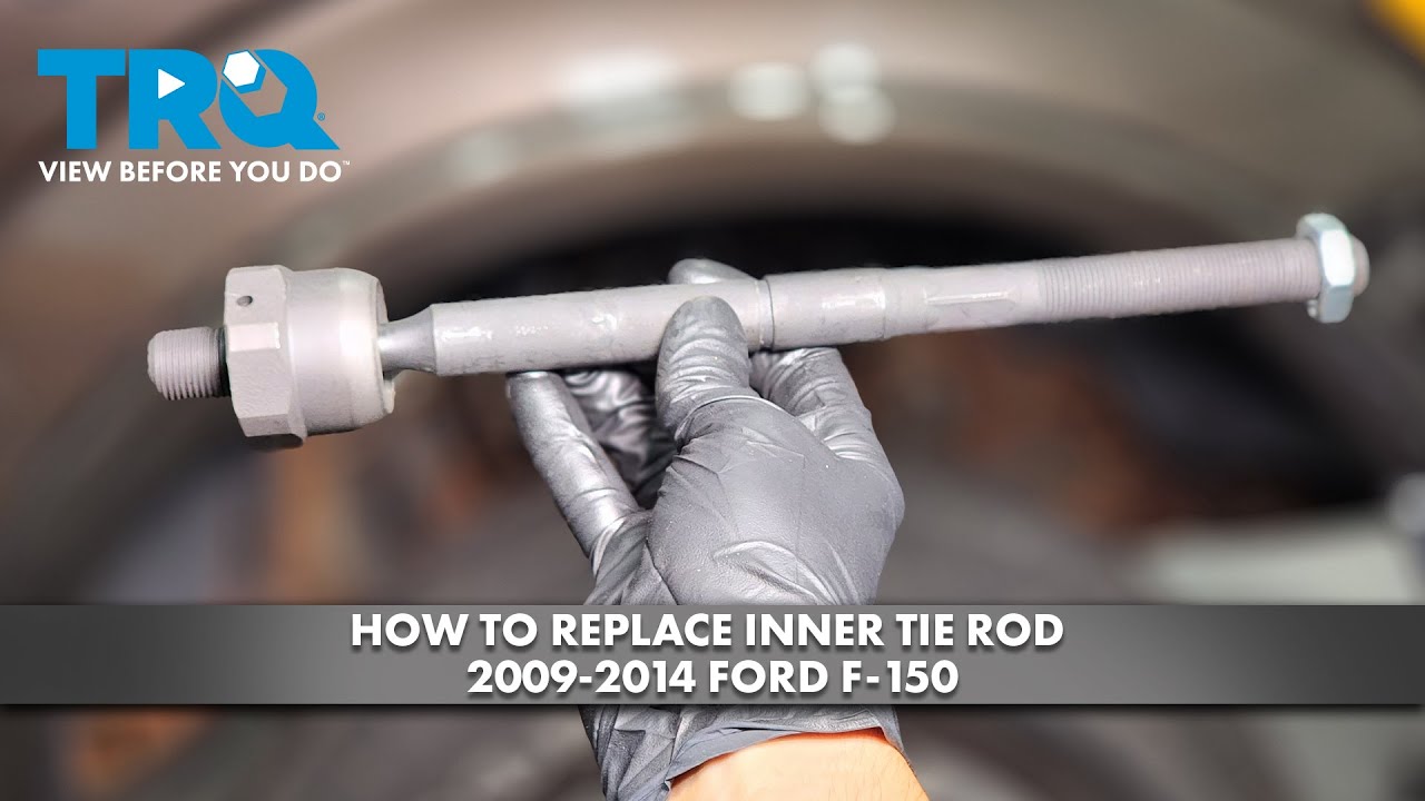 How To Replace Inner Tie Rod 2009 2014 Ford F 150 YouTube