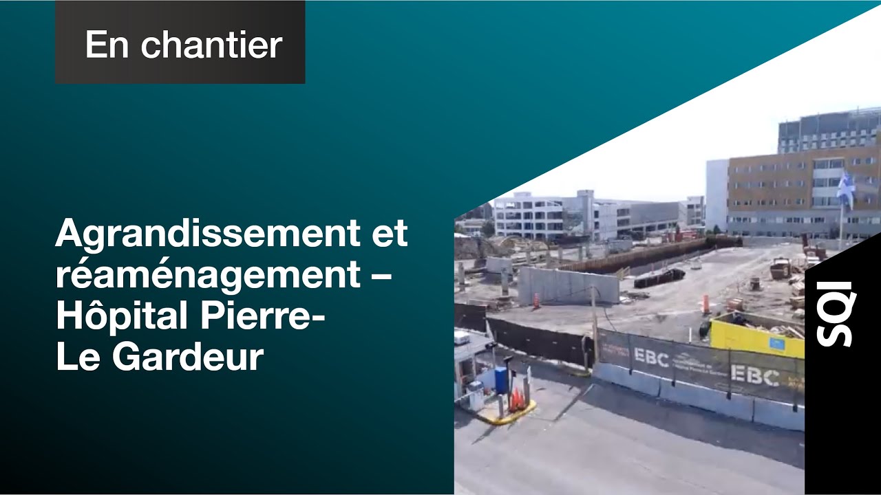 Hôpital Pierre-Le Gardeur : construction du stationnement plateau en ...