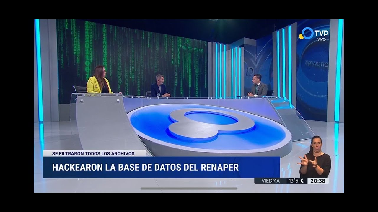 Hackearon la base de datos del RENAPER - YouTube