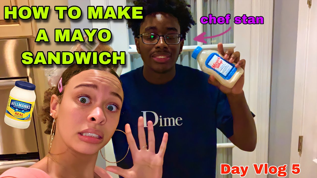 HE ATE A MAYO SANDWICH!| Day Vlog 5 - YouTube